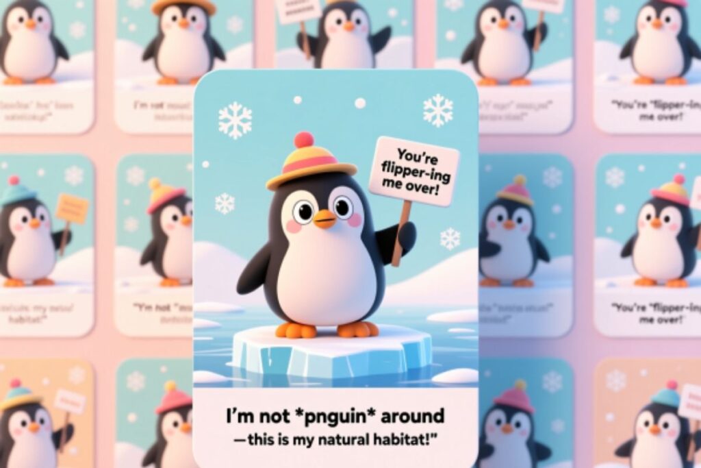 300 Funny Penguin Puns: Cute, Short One-Liner Captions for Instagram