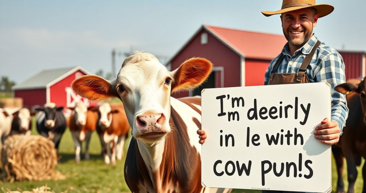 400+ Udderly Hilarious Cow Puns and Short One-Liners Perfect for Birthdays